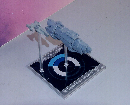 HALO FLEET BATTLES UNSC SUPPORTED MARATHON-class HEAVY CRUISER ...