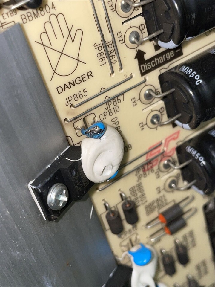 CAPACITORS CP809 CP810 FOR SAMSUNG BN44-00874C BN44-00874D POWER SUPPLY