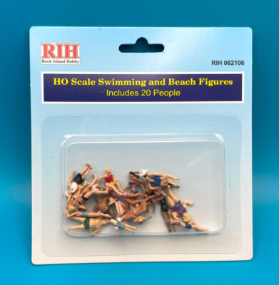 Rock Island Hobby RIH062106 HO Scale Swimming and Beach Figures | eBay