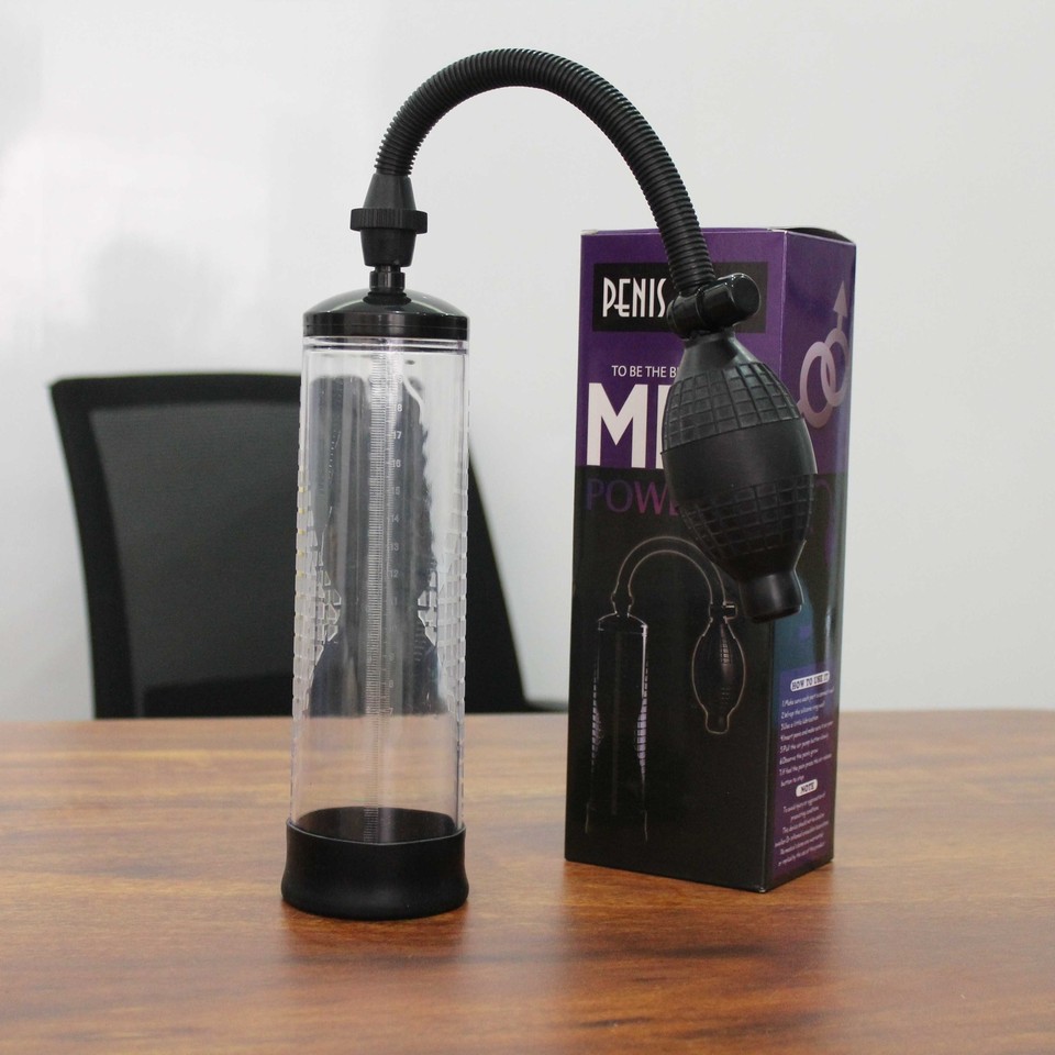 Vacuum Penis Pump for Male ED Enhancement Erectile Enlargement Penis ...