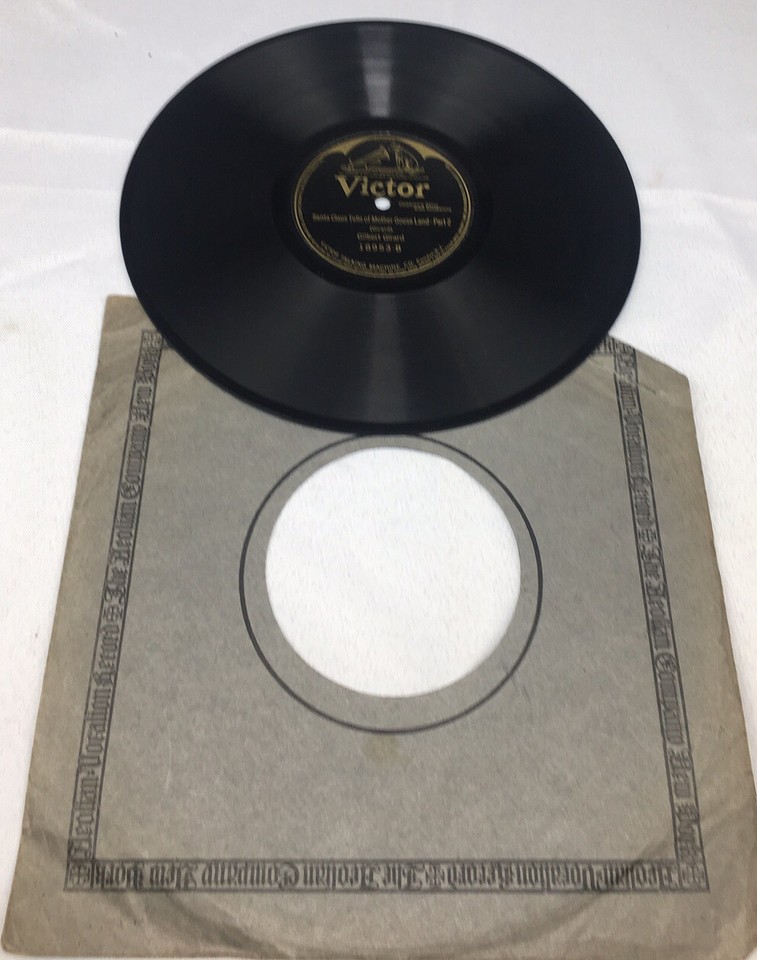 1922 Gilbert Girard 78RPM Record 18953 Santa Claus Tells Of Mother ...
