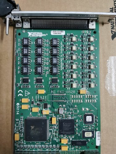 1PC USED NI PXI-6528 778543-01, industrial digital I/O 24 inputs and 24 ...
