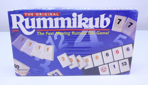 NEW VTG The Original Rummikub Pressman Game 1997 Rummy Tile Family ...