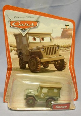 DISNEY PIXAR CARS SARGE | eBay