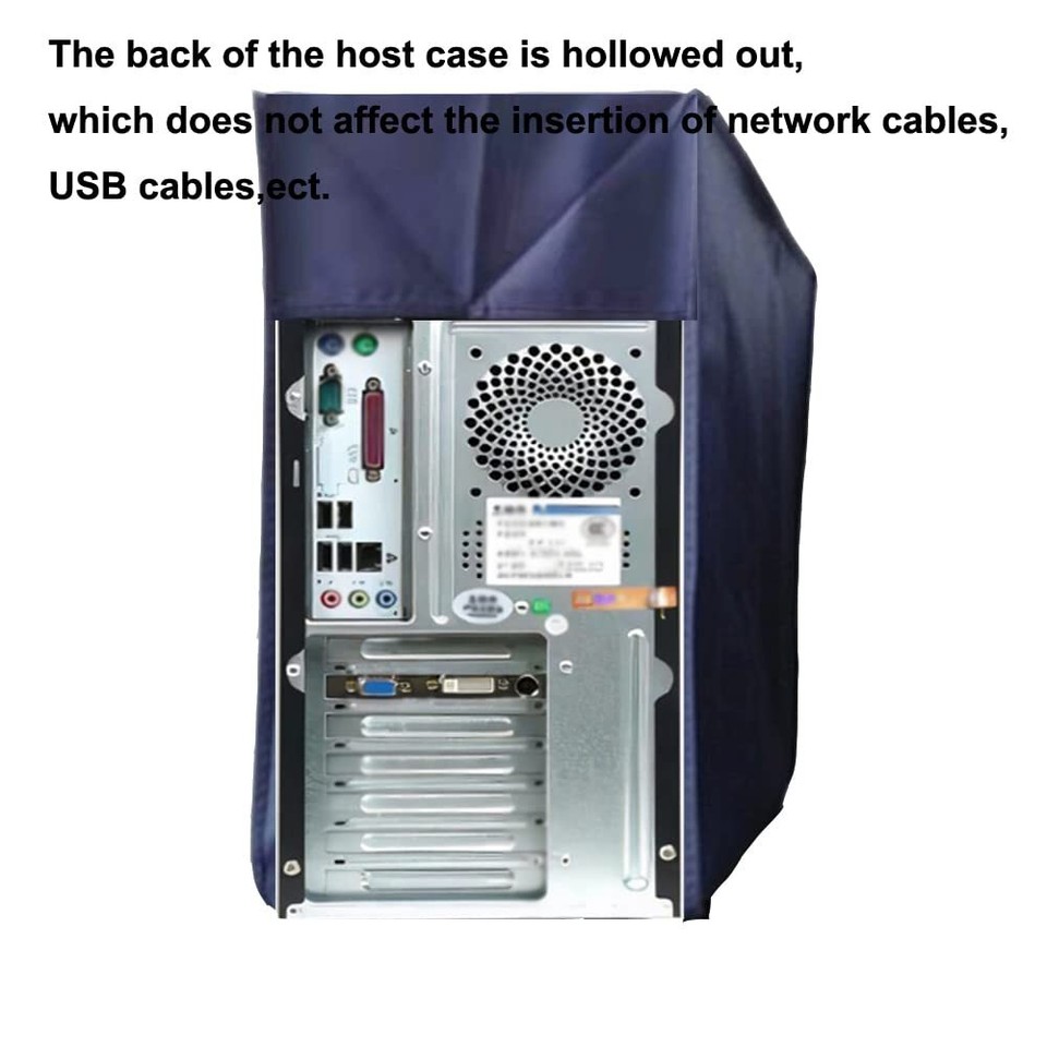 Computer CPU Dust Cover PC Dust Protection Case Host Computer Case PC ...