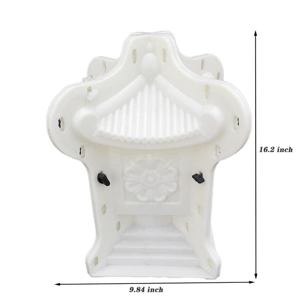 Concrete Statue Mold, Cement molds for Home, Concrete Garden Statue for ...