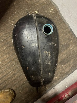 Triumph 650 Unit Pre Unit Petrol Tank Good Solid Example For Age See ...