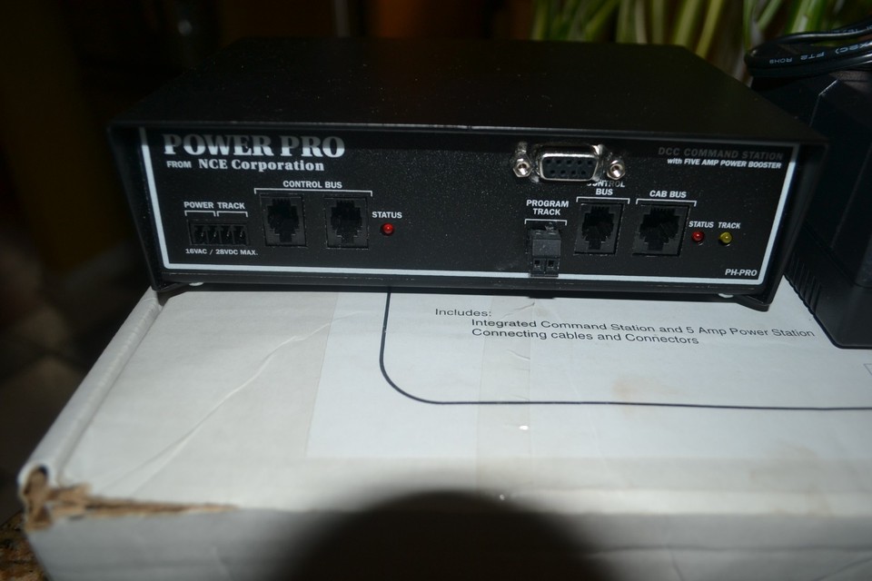 NCE POWER PRO AMP PH PRO COMMAND STATION 16VAC/28VDC MAX TRAIN CAB | eBay
