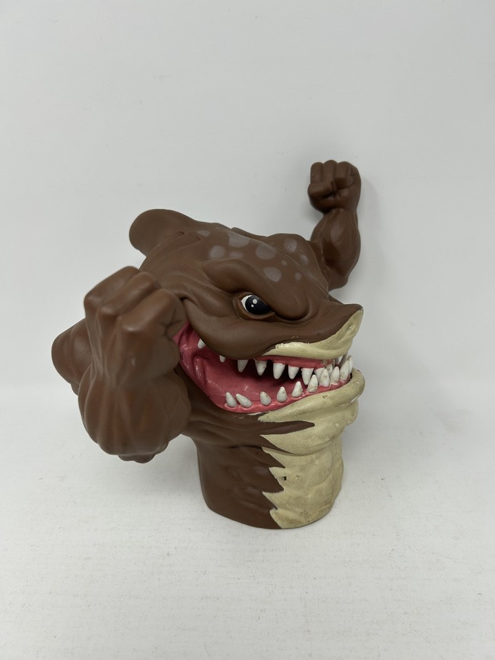 Vintage Street Sharks Slammu Hand Shark Puppet Street Wise Designs 1994 ...