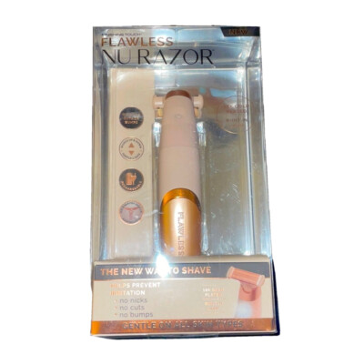 Finishing Touch Flawless Nu Razor Cordless Razor - Gold 754502042999| eBay