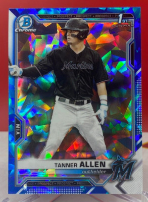 2021 Bowman Draft Sapphire TANNER ALLEN #BDC-165 1st Marlins | eBay