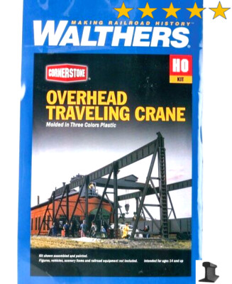 Walthers HO Scale ~ New 2025 ~ Overhead Traveling Crane ~ Kit ~ 933 ...