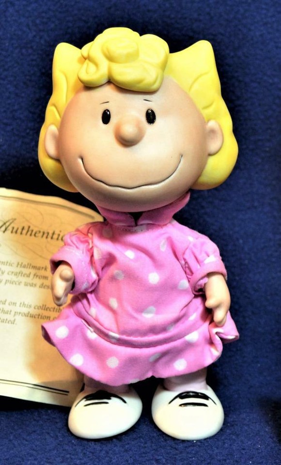 New 2000 HALLMARK Resin SALLY from PEANUTS Gallery 6"h Figurine LE | eBay