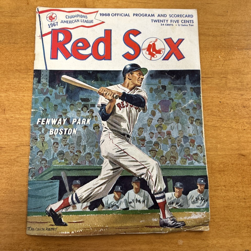 1967 Boston Red Sox Baseball Yearbook Revised Plus 2 Programs No Score Cards. | eBay