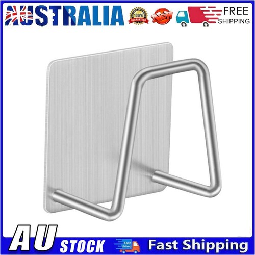 Kitchen Sink Hook Hanger Rust Proof Stainless Steel No Drilling Self ...