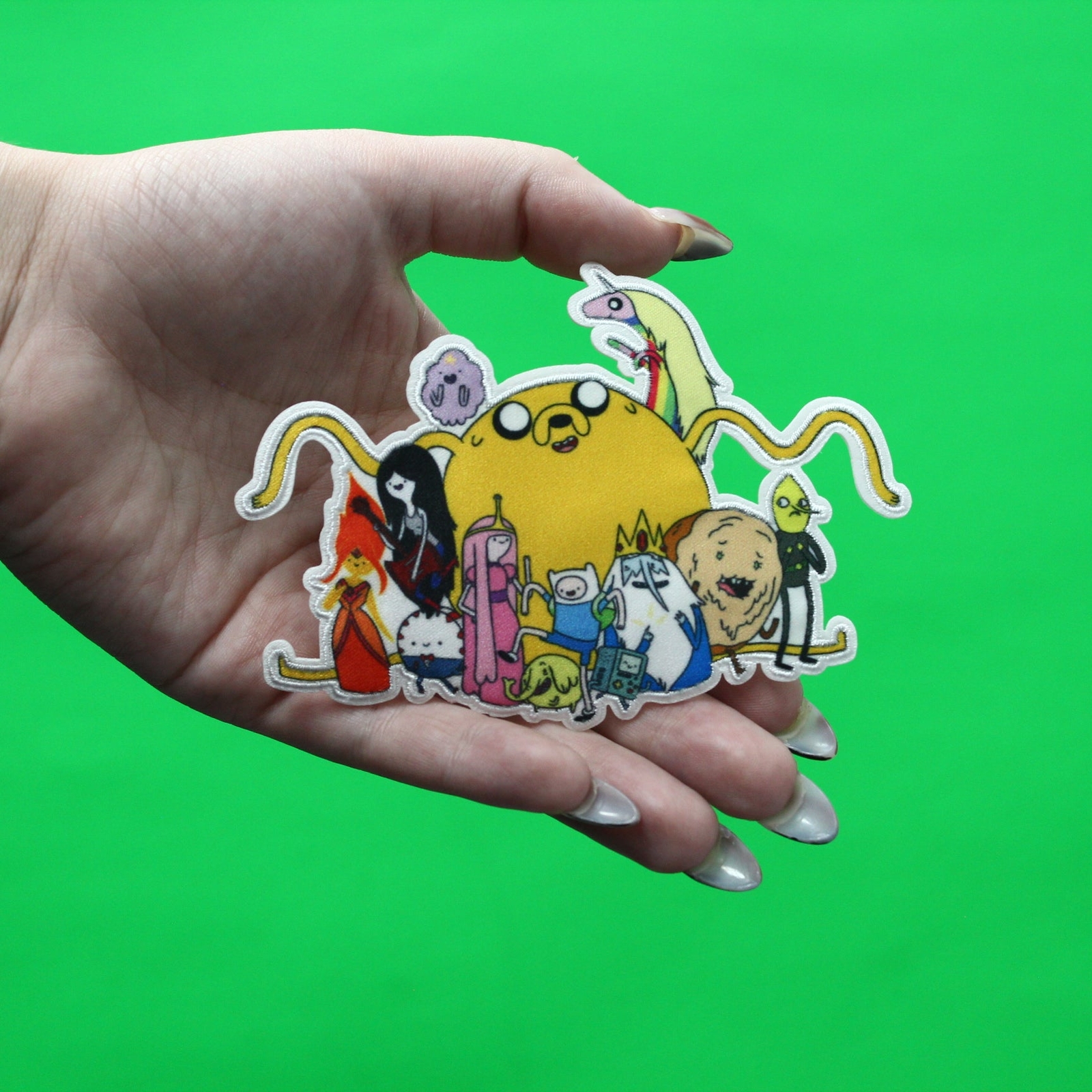 Adventure Time Group Photo Patch Cartoon Network Animation Embroidered ...