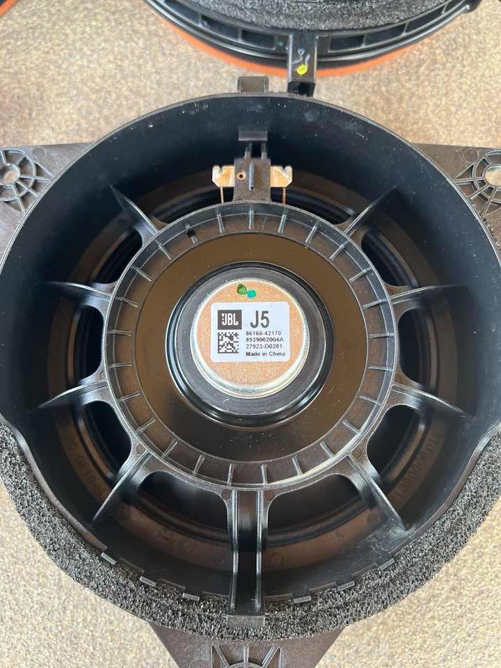 TOYOTA PRIUS AUDIO SOUND SYSTEM SET AMP AMPLIFIER MODULE JBL SPEAKERS ...