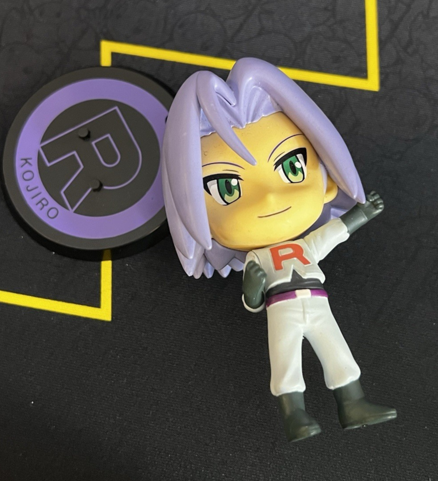 Pokemon figure Team Rocket James Kojiro Chibi Kyun toy figurine | eBay