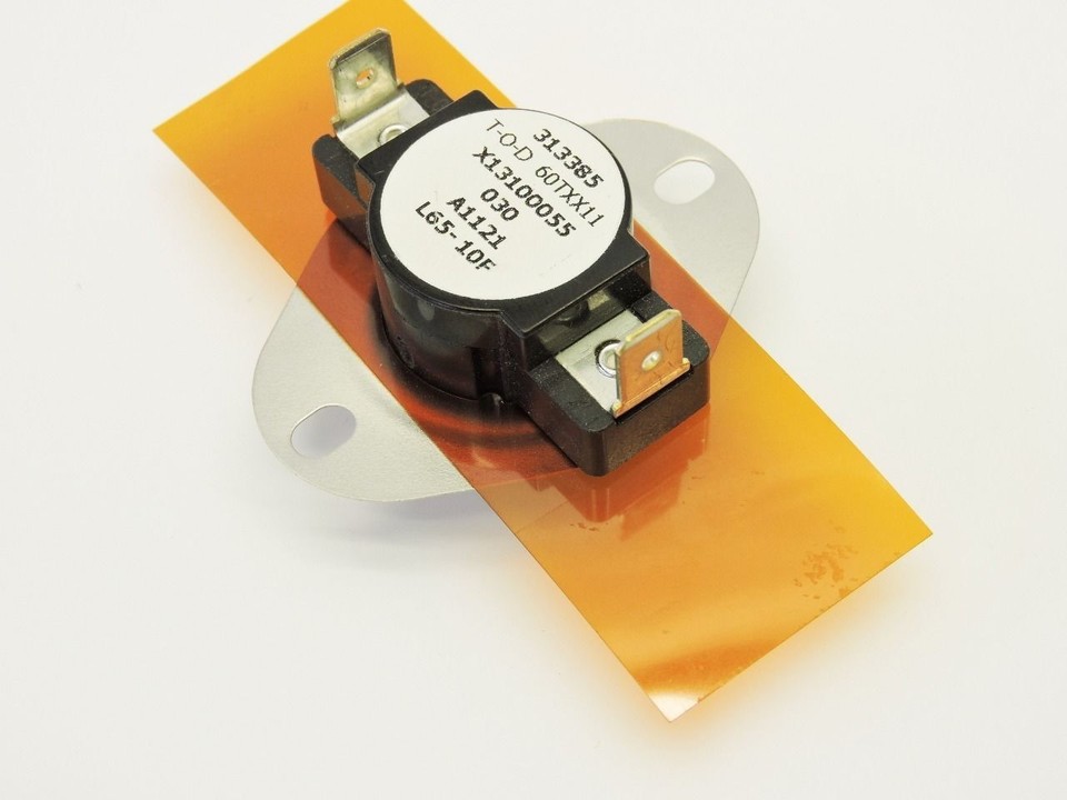 Trane CNT01405 Thermal Limit Switch 60TX11 Thermo O Disc 313385 L65-10F ...