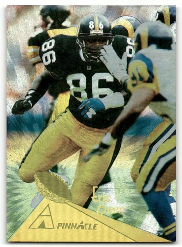 1992 Pinnacle Eric Green #2 Pittsburgh Steelers | eBay