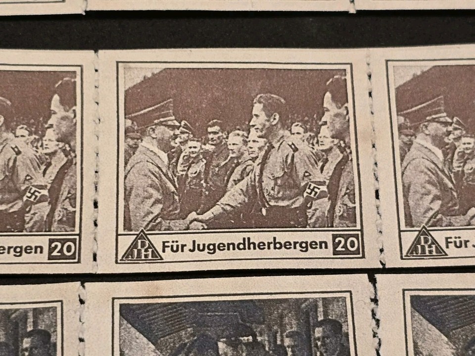 Nazi Germany Third Reich stamps set Adolf Hitler youth BDM camp 6 Sets ...