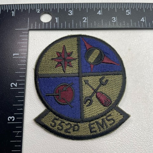 USAF U.S. Air Force 552ND EMS Patch 28MY | eBay