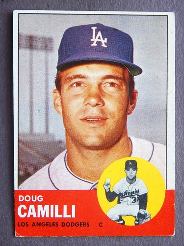 Doug Camilli #196 Topps 1963 Baseball Card (Los Angeles Dodgers) *VG | eBay