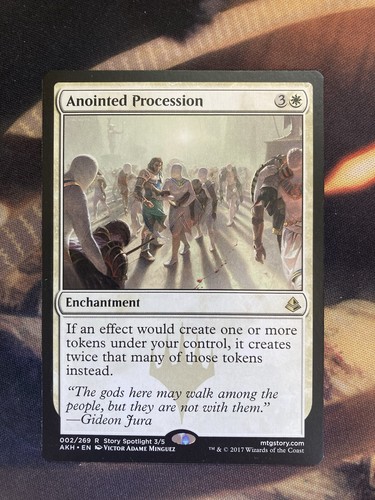 Magic: The Gathering Anointed Procession AKH WOTC -MTG - Rare SL09 | eBay