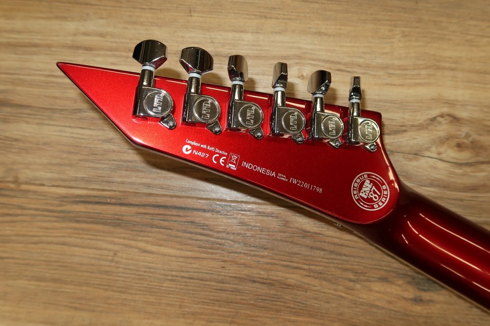 ESP LTD M1 FR Custom '87 candy Apple Red | eBay