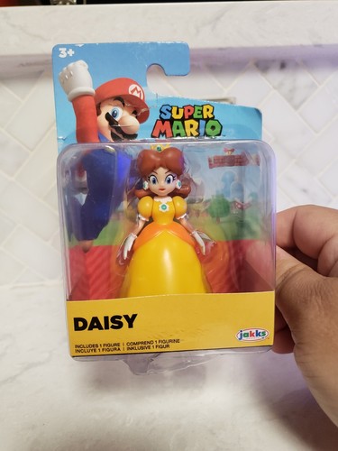 WORLD OF NINTENDO SUPER MARIO DAISY 2.5" FIGURE BRAND NEW SEALED FAST ...