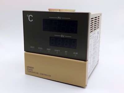 OMRON E5AX-VAA02 TEMPERATURE CONTROLLER HEATING/COOLING OUTPUTS | eBay