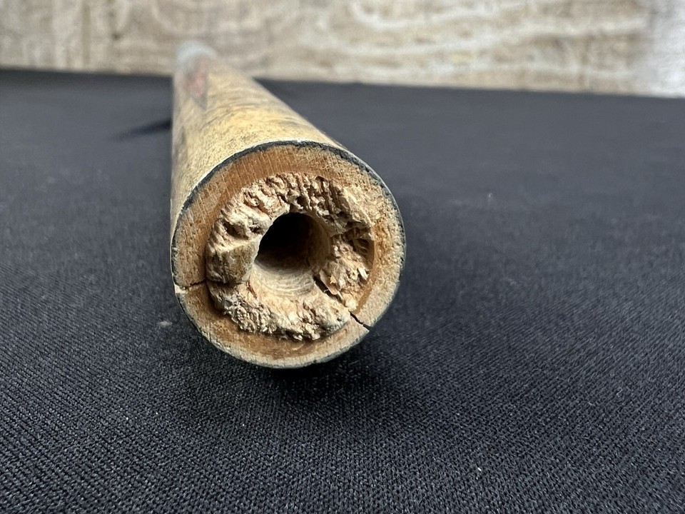 Vintage Meucci Grey Black Red Brown Broken Pool Stick Cue - Half | eBay