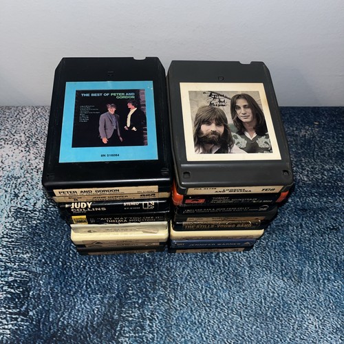Lot of 16 Vintage 8-Track Tapes – Mixed Artists & Genres Tested | eBay