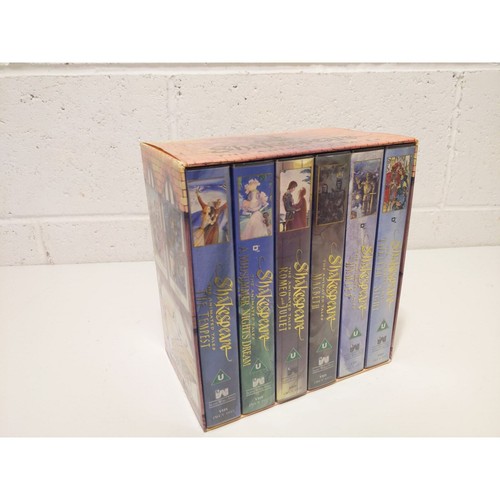 VHS Tape Box Set Shakespeare The Animated Tales 6 Stories | eBay