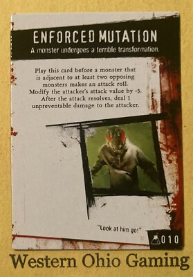 Horrorclix Enforced Mutation #010 Plot Twist Card USED The Lab | eBay
