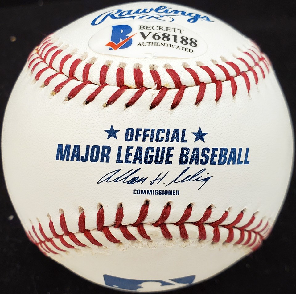 Howie Schultz Autographed Signed MLB Baseball Brooklyn Dodgers Beckett ...