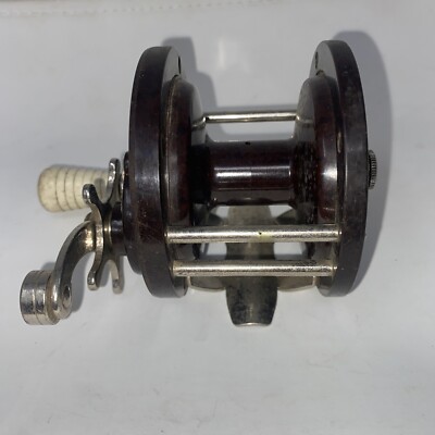Vintage Penn #85 Baitcasting Saltwater Fishing Reel Bakelite Works! | eBay