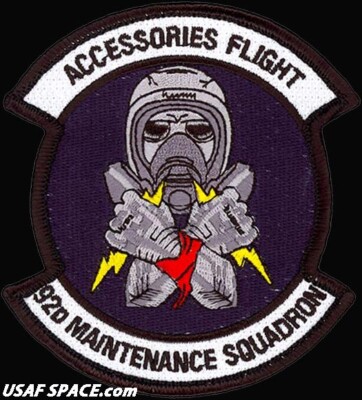 USAF 92nd MAINTENANCE SQ - ACCESSORIES FLIGHT -Fairchild AFB, WA ...