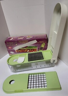 Chop Wizard Vidalia - Green As seen on TV Bonus dice blade W lid ...