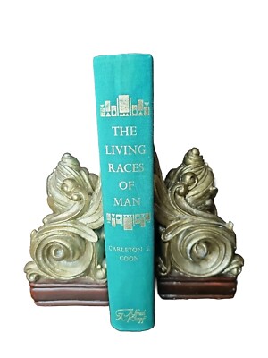 The Living Races of Man 1st Edition Carleton S Coon Edward E. Hunt 1965 ...