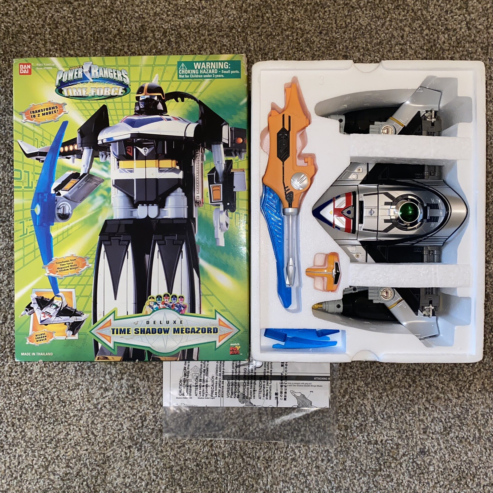 Power Rangers Time Force Shadow Force Megazord