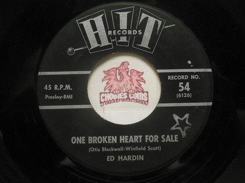 Hit Records 54: Let's Turkey Trot / One Broken Heart For Sale, 45 RPM ...
