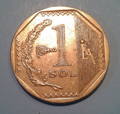 Peru 1 SOL Coin 2019. | eBay