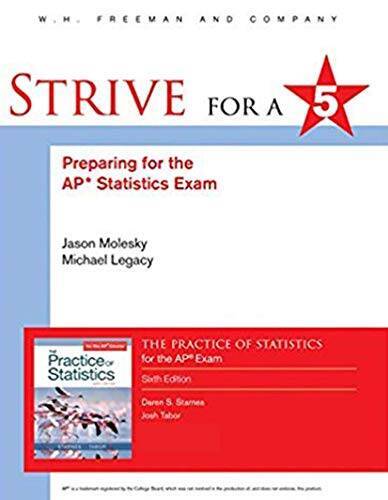 Strive for a 5: Preparing for the APÂ® Statistics Exam - Paperback ...