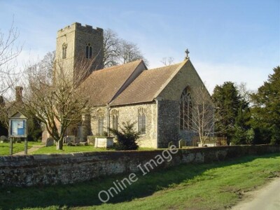 Photo 6x4 Stoke Ash All Saints Church Perhaps you may catch a glimpse ...