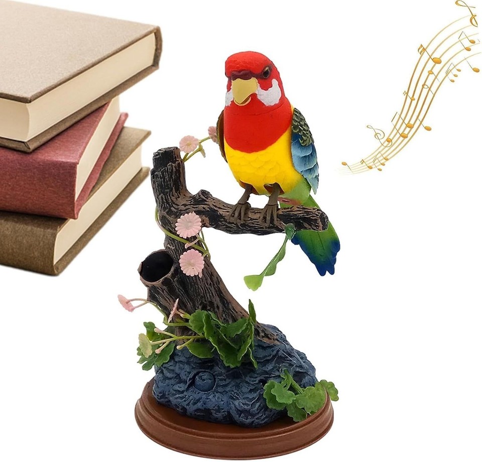 Talking Parrot, Realistic Singing Parrot, Sparrow Bird Repeats What You ...