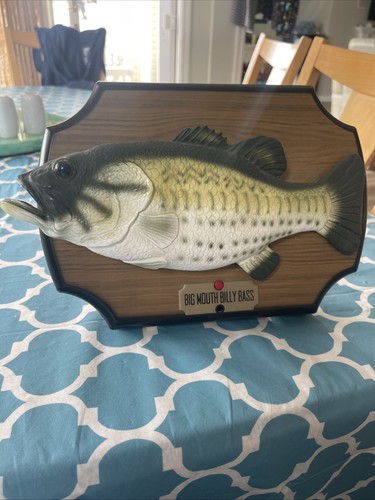 Big Mouth Billy Bass Singing Fish Vintage 1999 Gemmy Original Tested ...