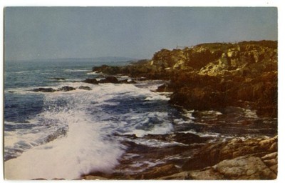 Cape Elizabeth Coast of Maine Rocky Postcard | eBay