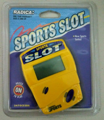 SPORTS SLOT Electronic Handheld Travel Game Radica New In The Package ...
