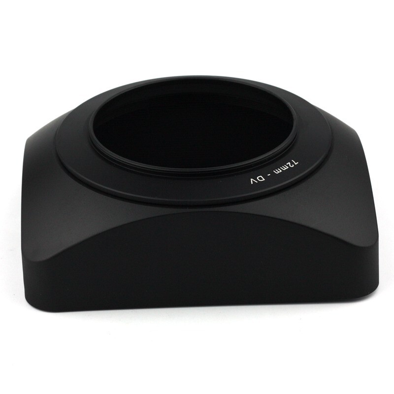 72mm Square Lens hood Sun Shade for DV Camcorder Video Camera DSLR Wide ...